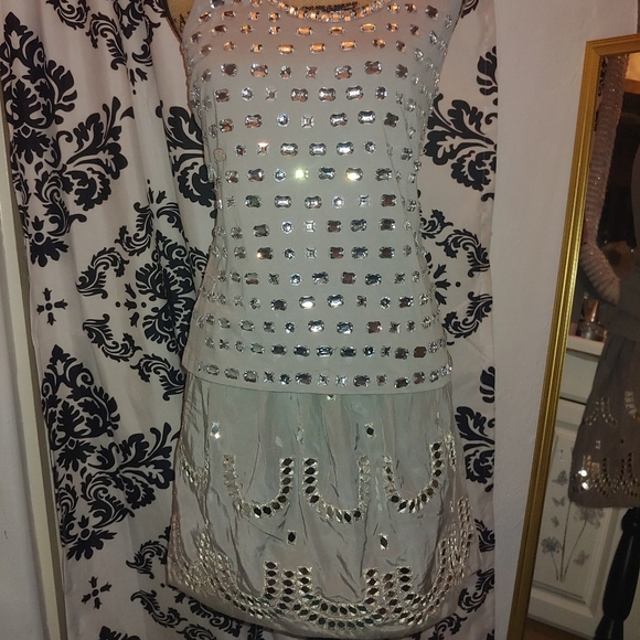 Boston Proper | Tops | Boston Proper Rhinestone Tank | Poshmark